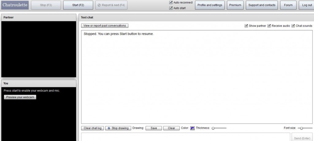 Chatroulette-全世界随机视频聊天网站 - 憧憬点滴记忆